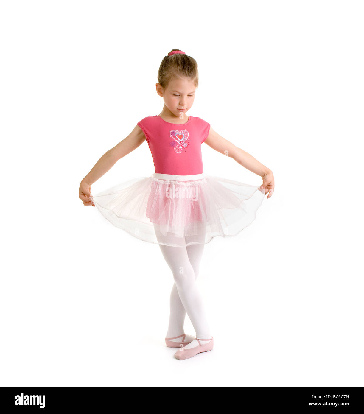 Young Girl Dancing Ballet Sad Pose Stock Photo 58962796