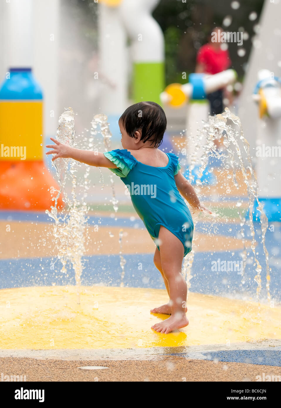 Testing the Water Stock Photo - Alamy