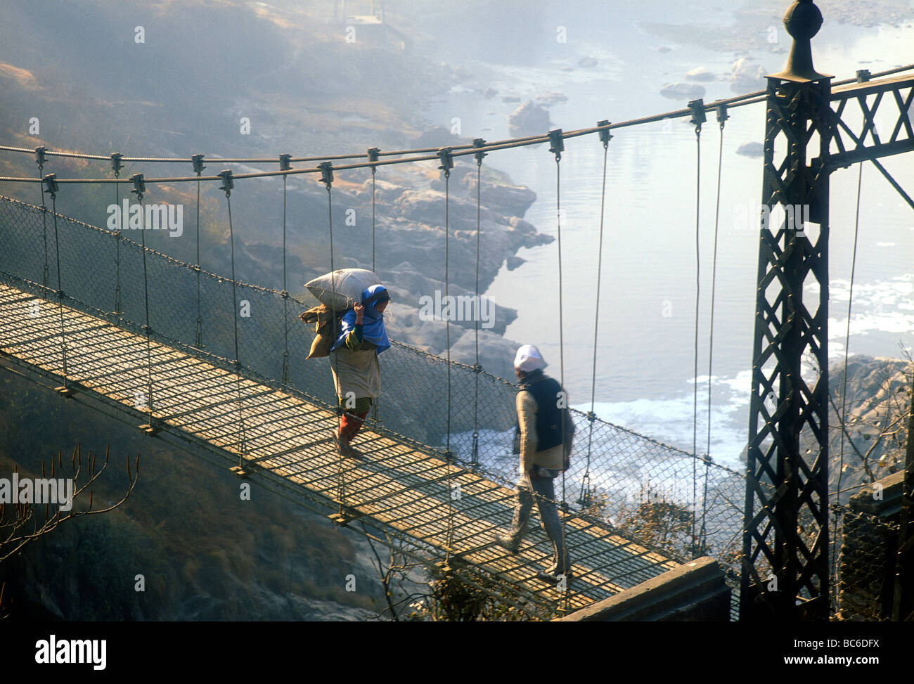 Chobar Gorge, Kathamndu Valley Stock Photo - Alamy