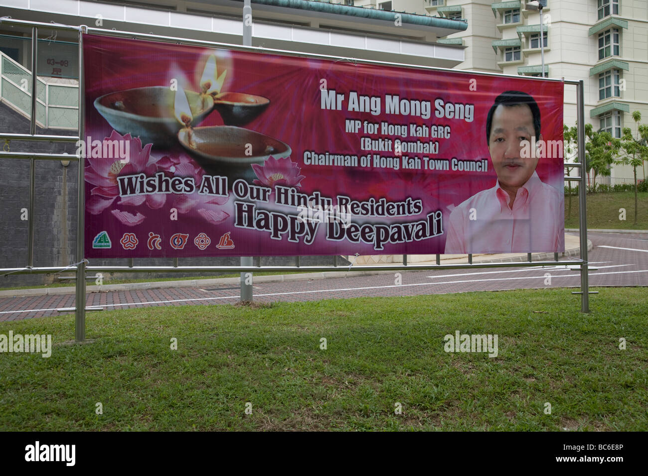 Billboard OF Singapore MP Wishing His Hindu Constituents A Happy ...
