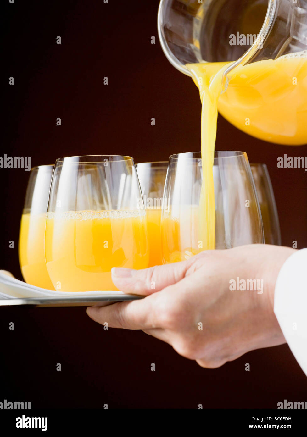 Spilling orange juice hi-res stock photography and images - Alamy