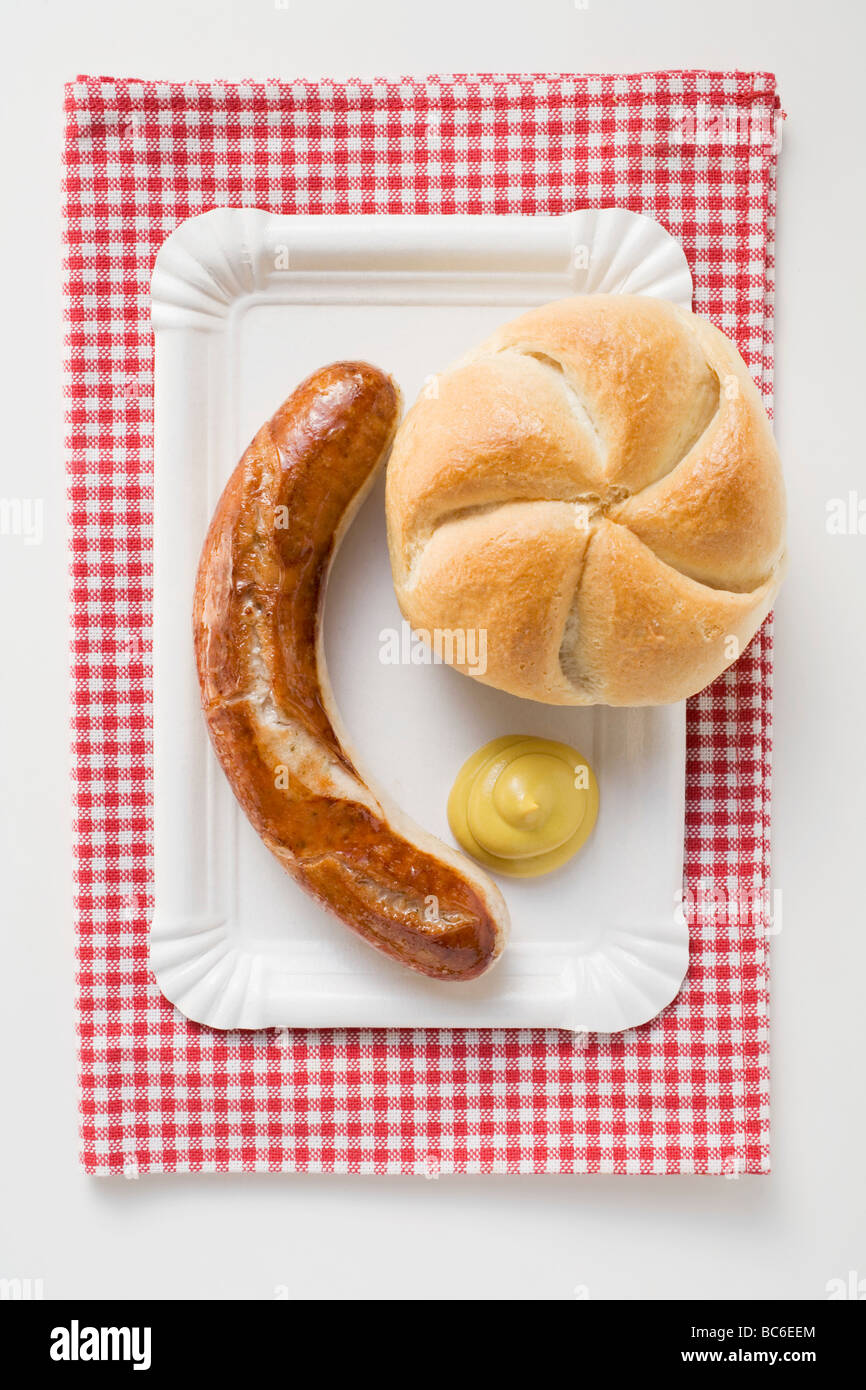 Bratwurst roll foodcollection hi-res stock photography and images - Alamy
