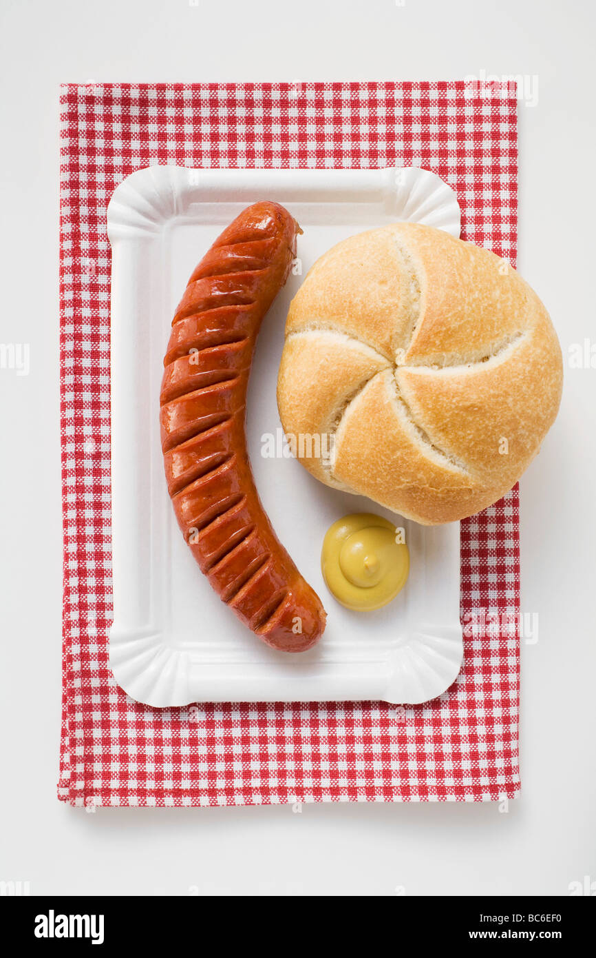 Bratwurst roll foodcollection hi-res stock photography and images - Alamy