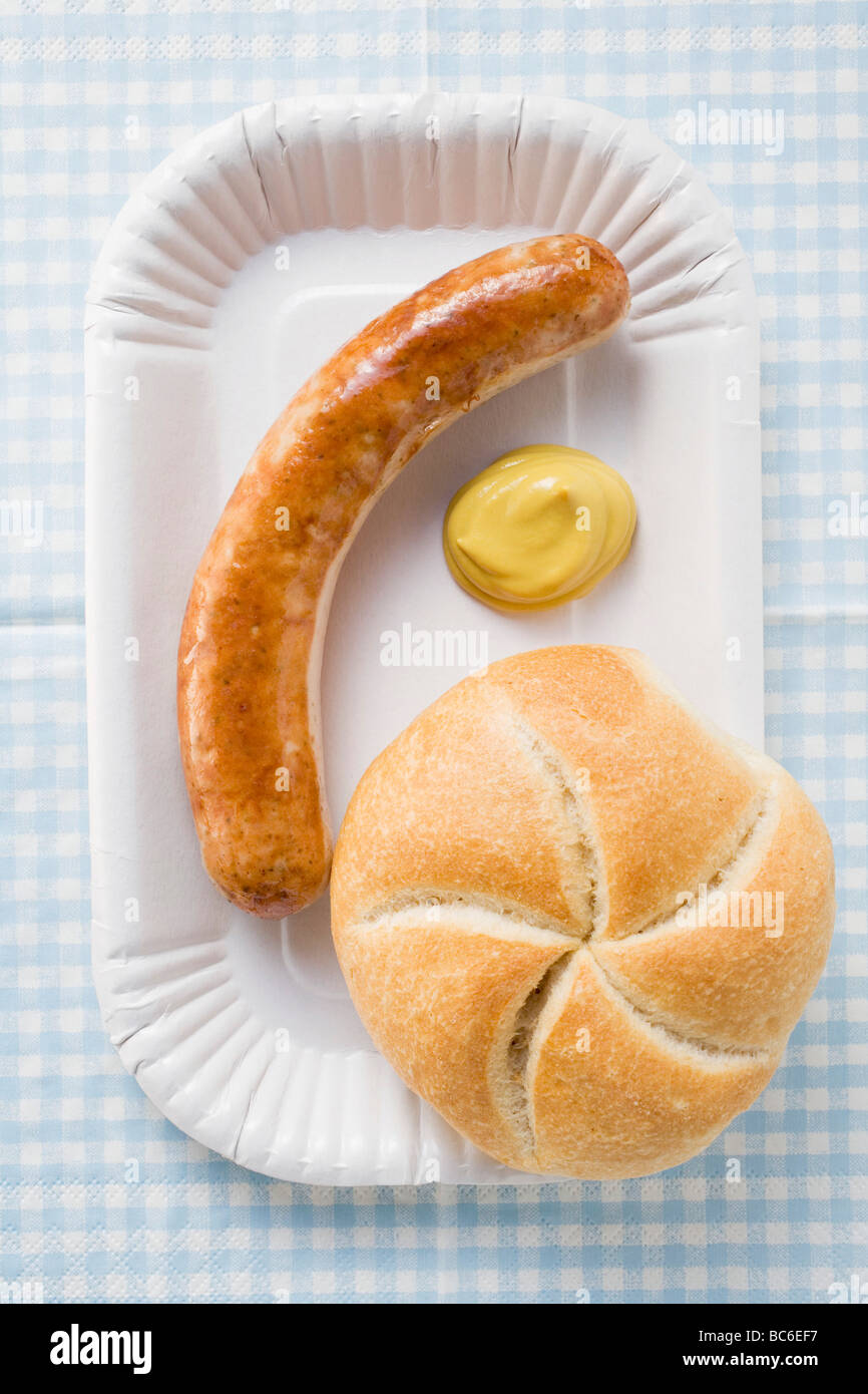 Bratwurst roll foodcollection hi-res stock photography and images - Alamy
