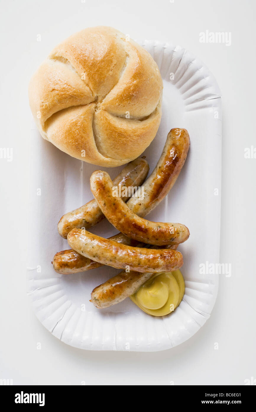 Bratwurst roll foodcollection hi-res stock photography and images - Alamy