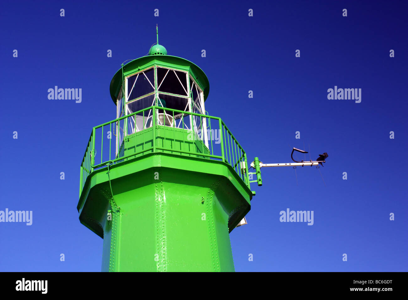 The top of the lighthouse Stock Photo - Alamy