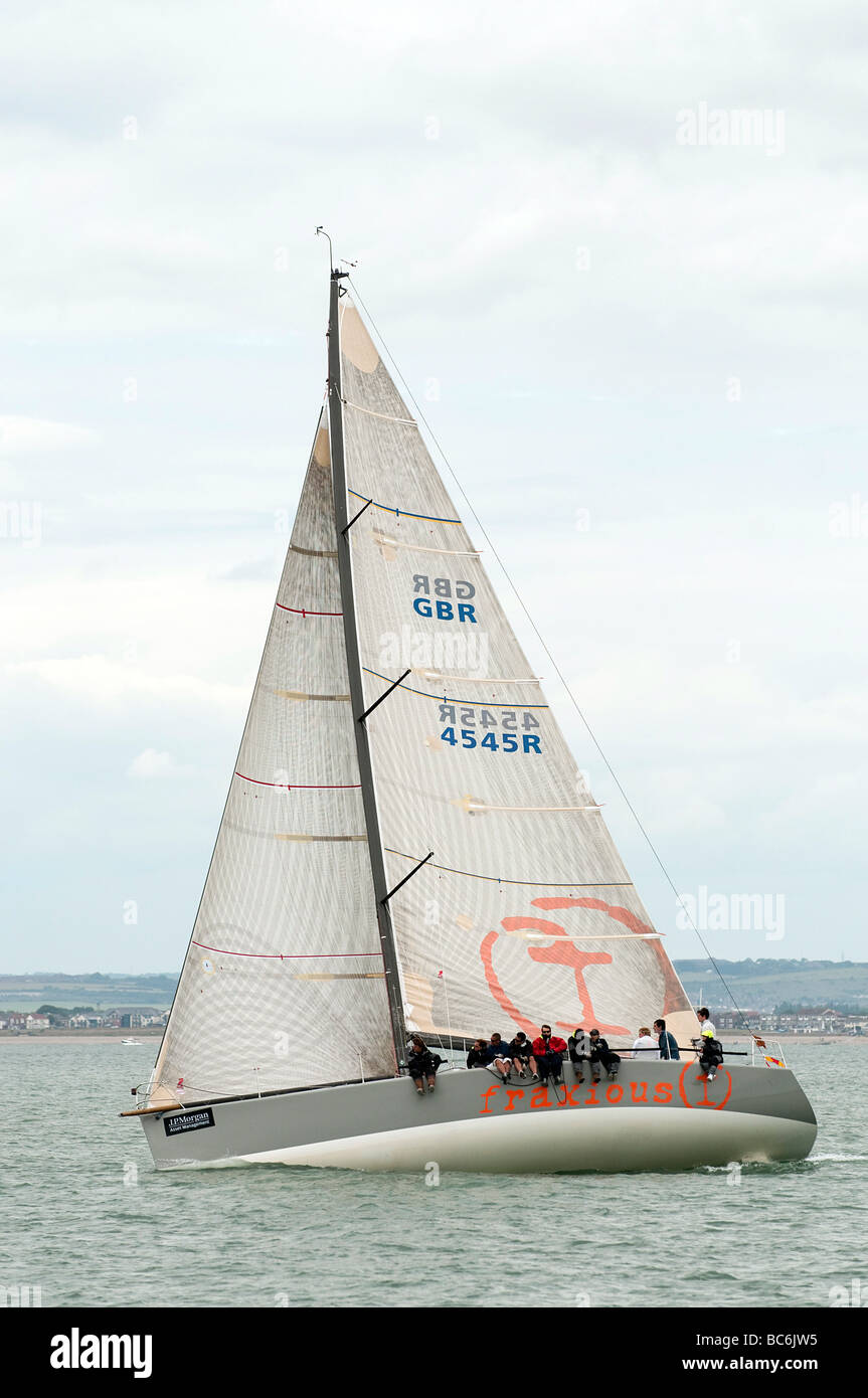 Farr 45 Round the Island 2009 06 20 Stock Photo - Alamy