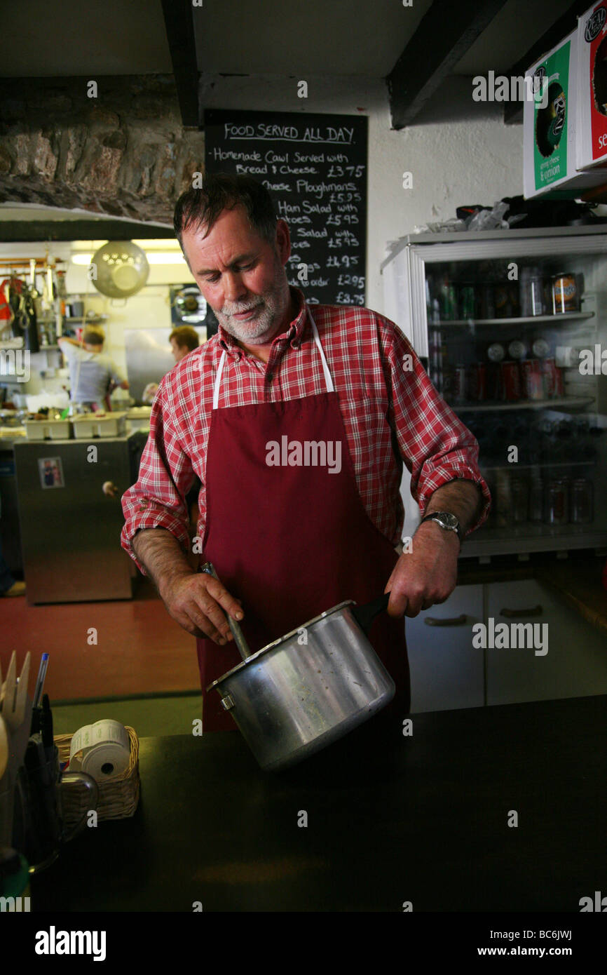 A farmer chef who looks after cattle on his farm and helps with the ...