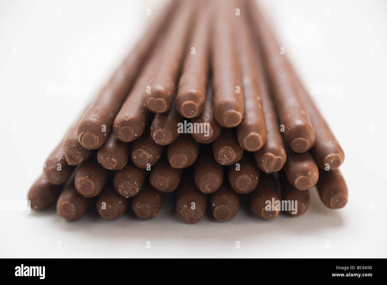 Chocolate sticks (close-up Stock Photo - Alamy