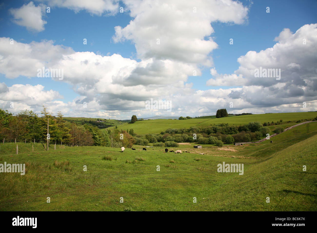 River usk from usk valley hi-res stock photography and images - Alamy