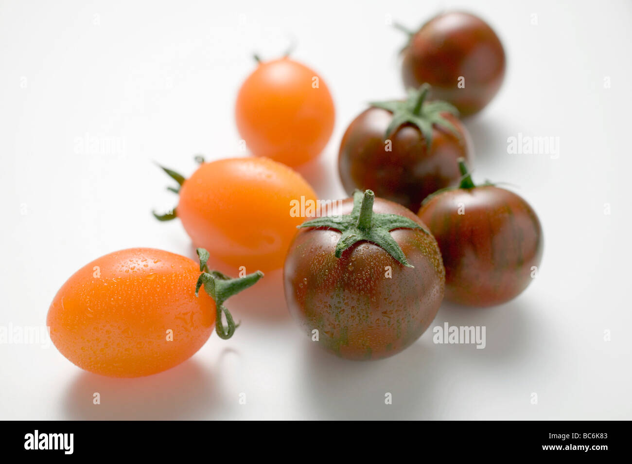 Different types of tomatoes Stock Photo - Alamy