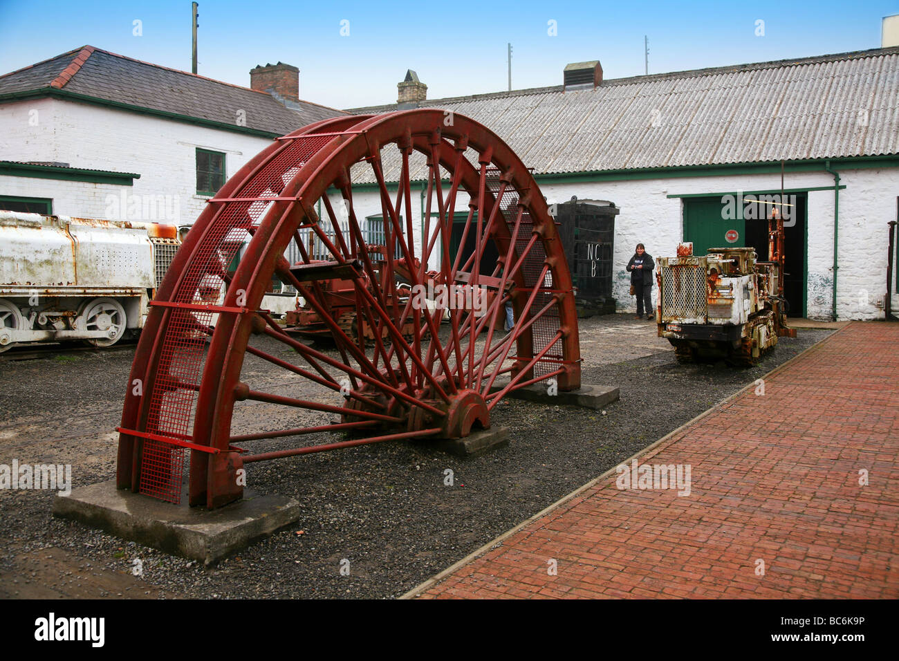 The Big Pit - The National Mining Museum of Wales in the town of ...