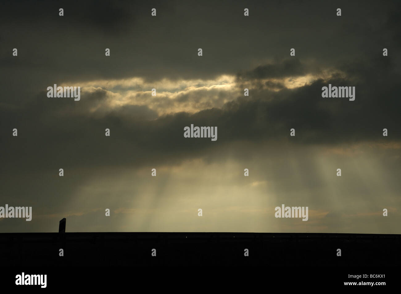 Shaft light breaking through dark hi-res stock photography and images ...