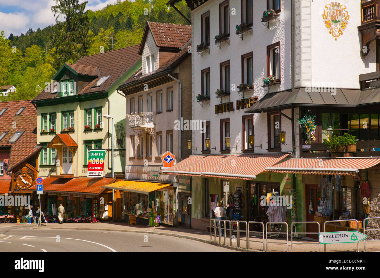 Triberg Baden Wurttemberg Schwarzwald Black Forest Germany Stock Photo ...