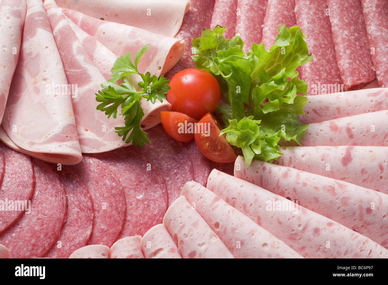 Cold cuts (full-frame Stock Photo - Alamy