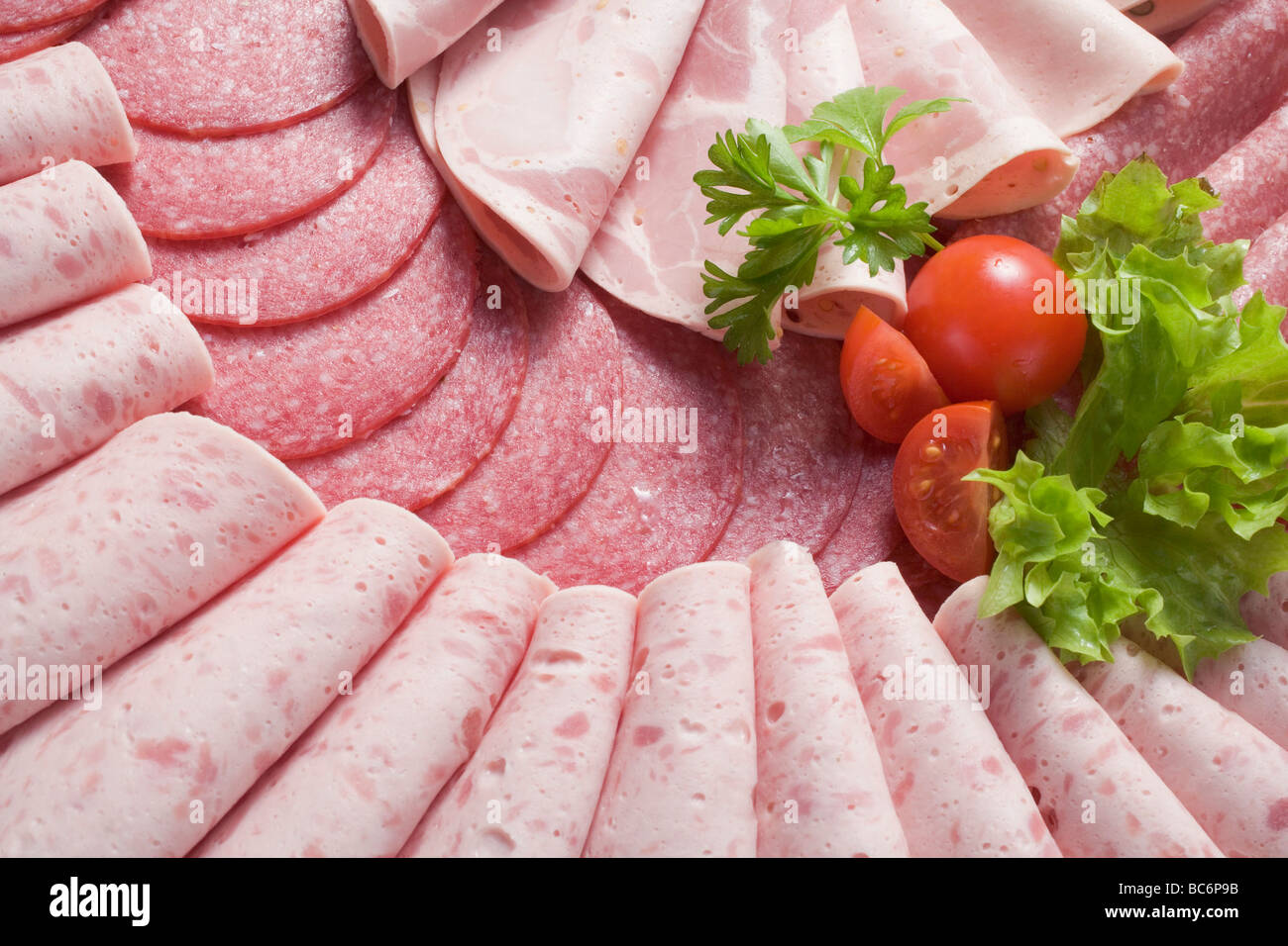 Cold cuts (full-frame Stock Photo - Alamy