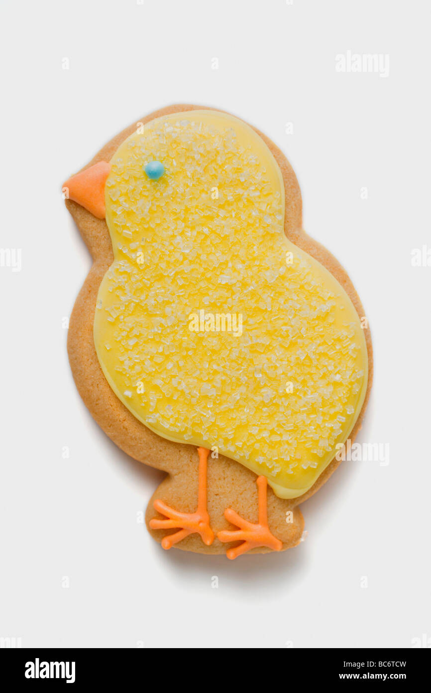 Easter biscuit (yellow chick Stock Photo - Alamy
