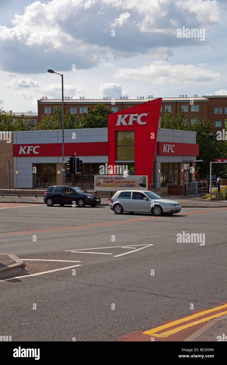KFC Queens road sheffield Stock Photo - Alamy
