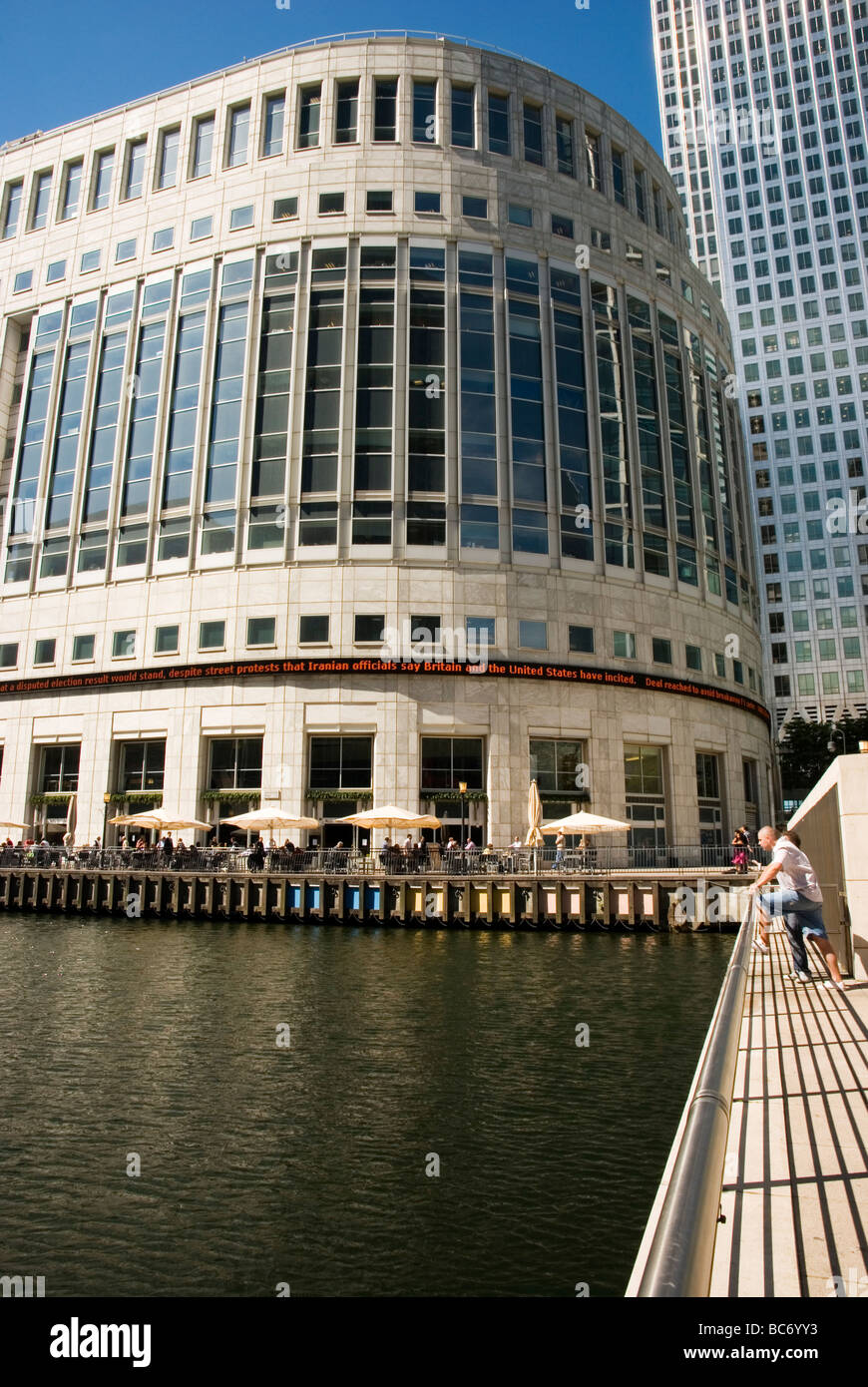 30 The South Colonnade in Canary Wharf, Dockland London England UK ...