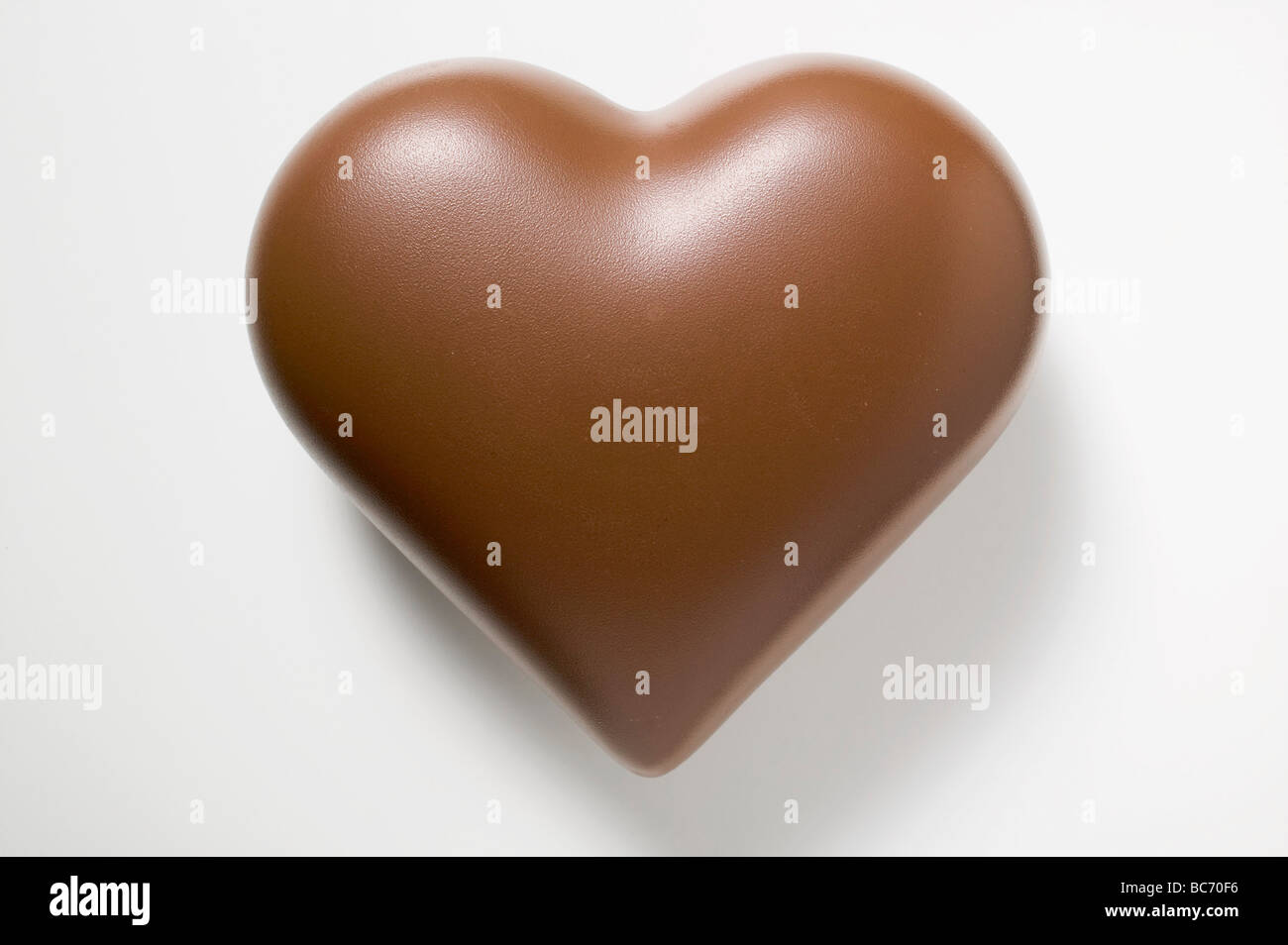 Chocolate heart Stock Photo - Alamy