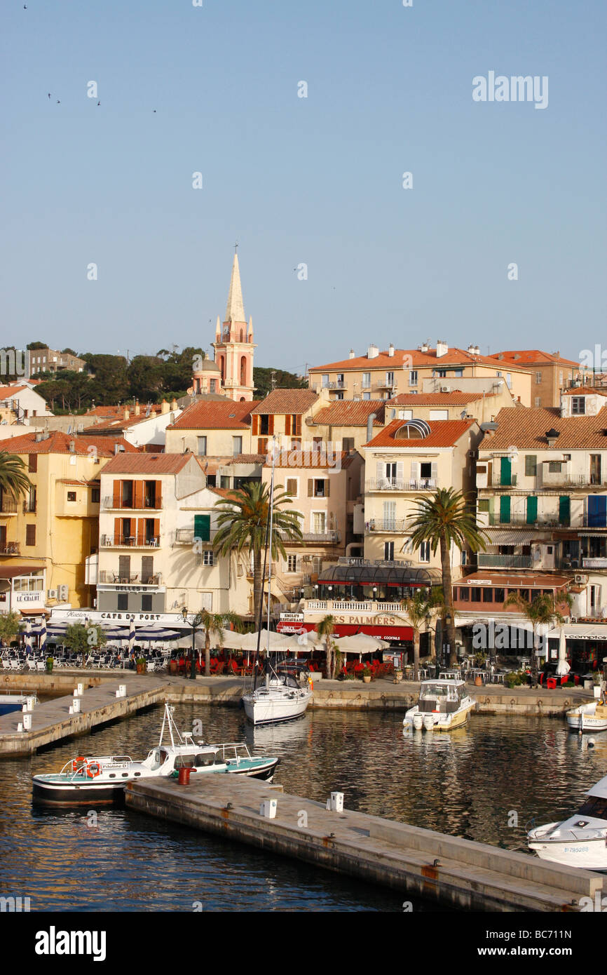 Atmospheric and colorful Calvi is the much visited holiday resort and ...