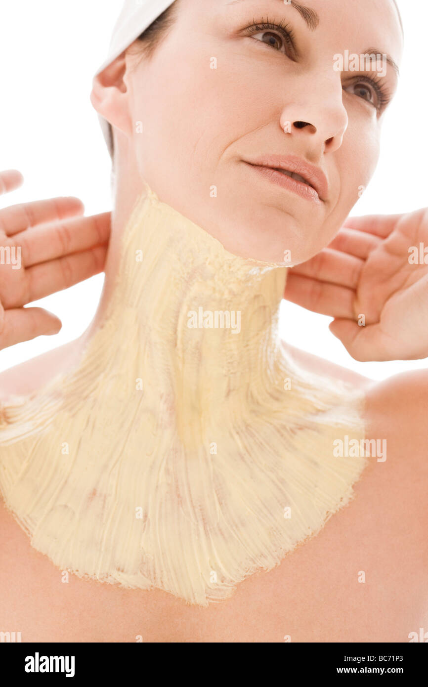 Beauty neckline mask hi-res stock photography and images - Alamy