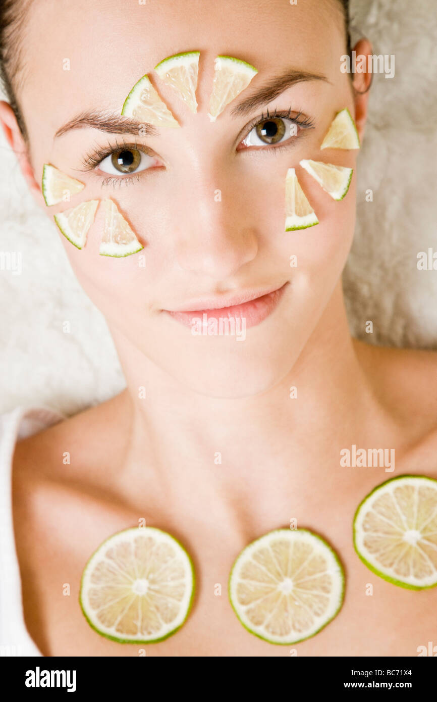 Apply face mask fruit hi-res stock photography and images - Alamy