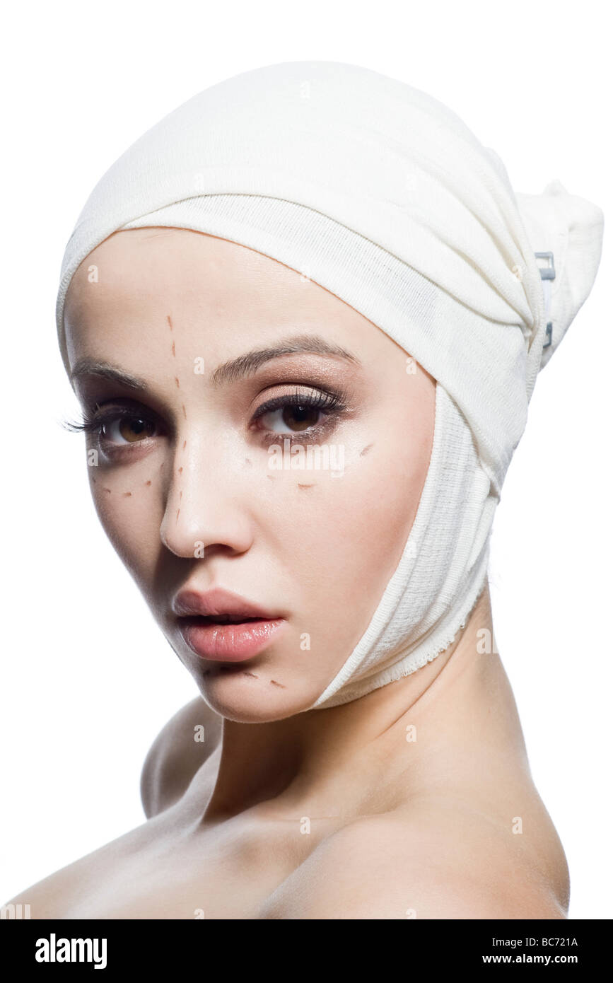 Dotted face and neck hi-res stock photography and images - Alamy