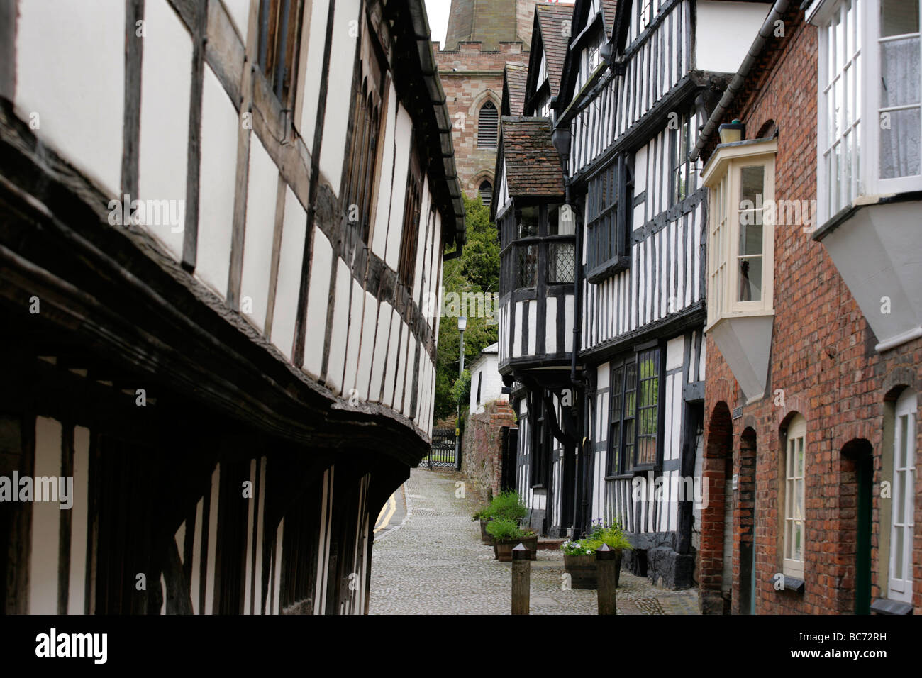 Old church ledbury hi-res stock photography and images - Alamy