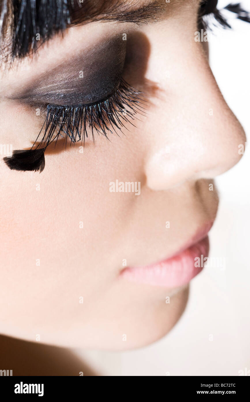 Dark makeup hi-res stock photography and images - Alamy