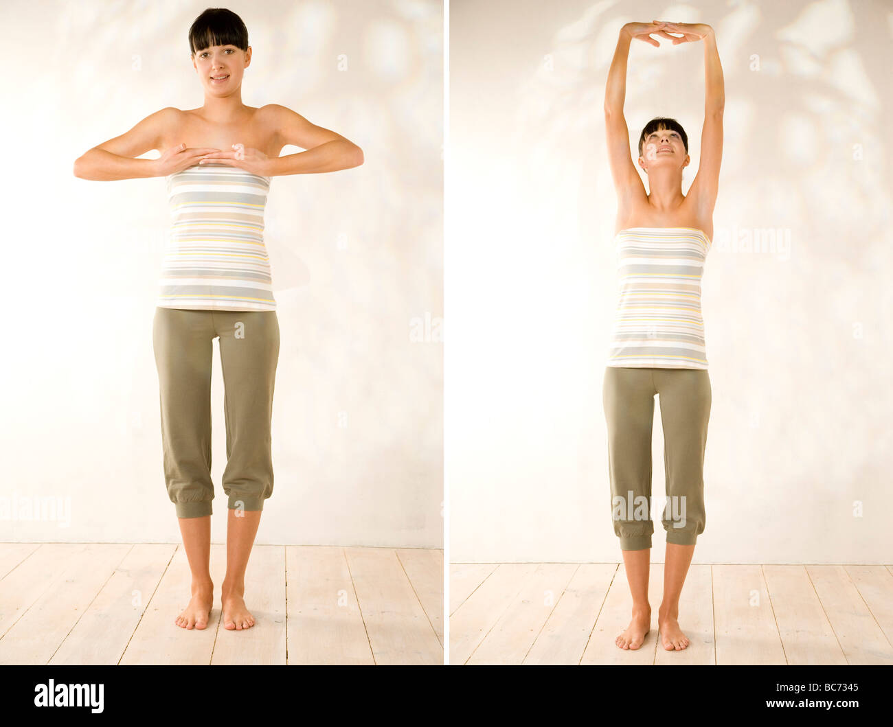 steps of exercise Stock Photo - Alamy