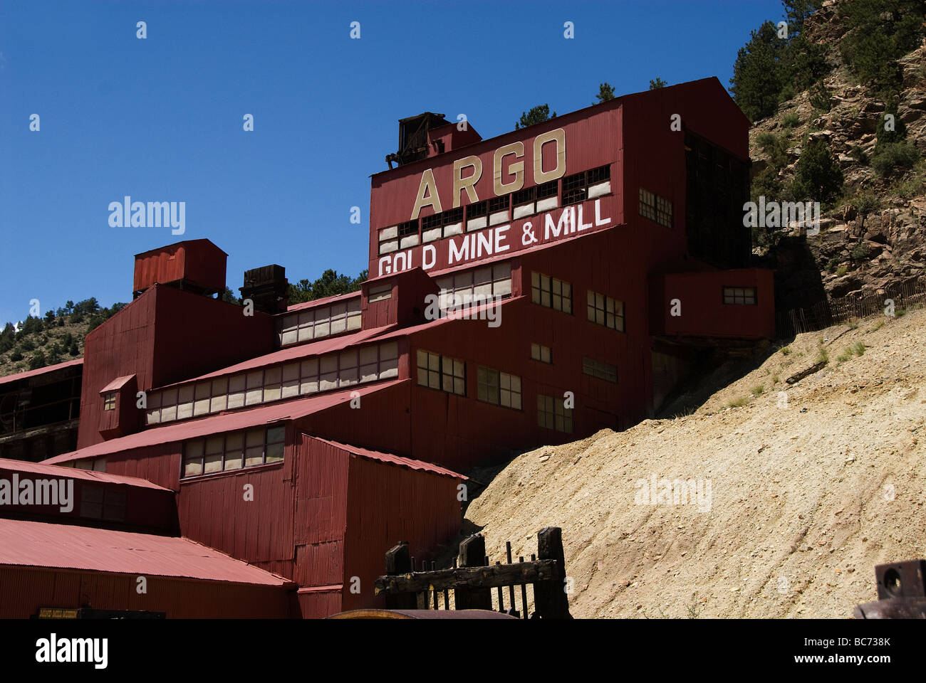 Argo gold mine and mill hi-res stock photography and images - Alamy