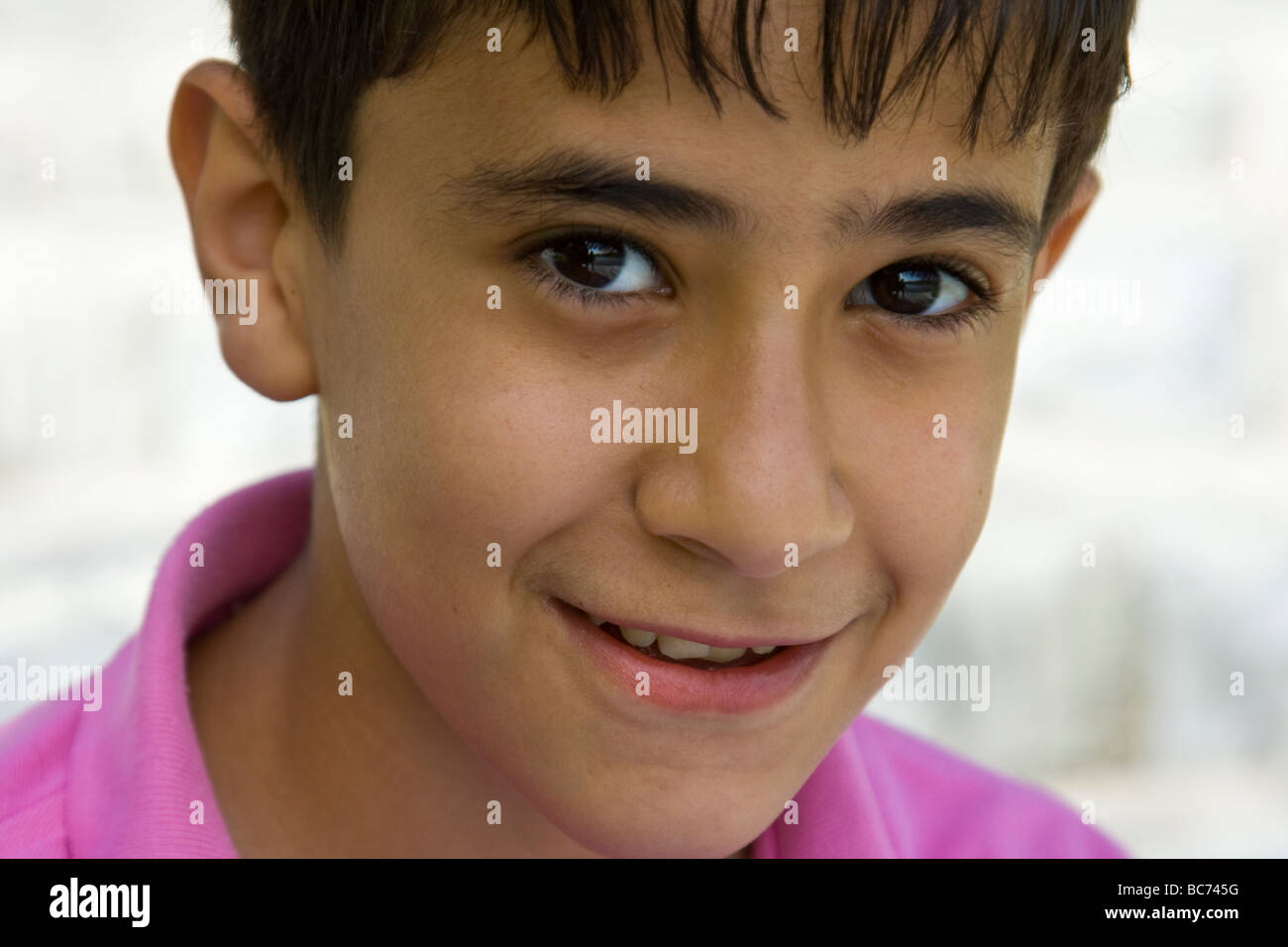 Iranian Boy in Esfahan Iran Stock Photo - Alamy