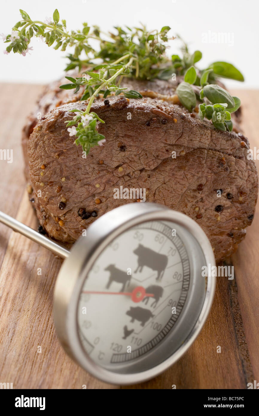 Roasting thermometer hi-res stock photography and images - Alamy