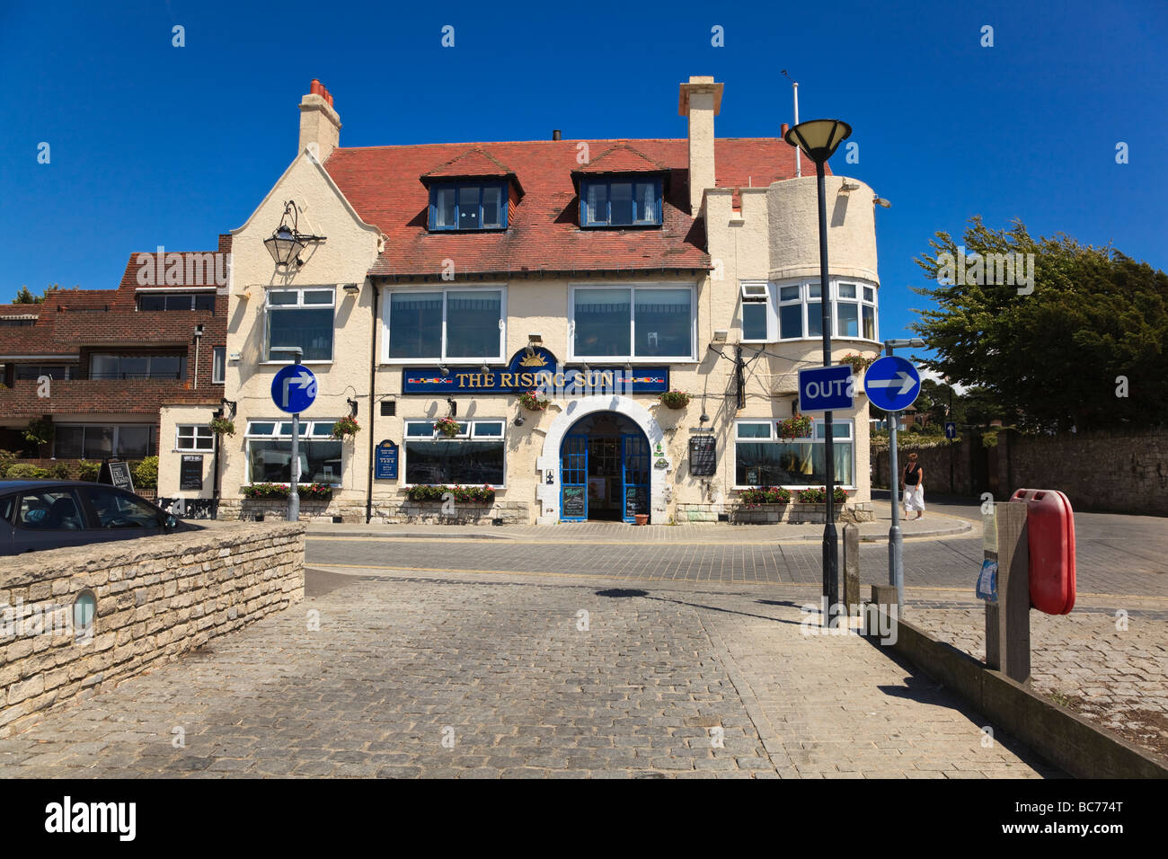 The Rising Sun Warsash Hampshire Stock Photo - Alamy