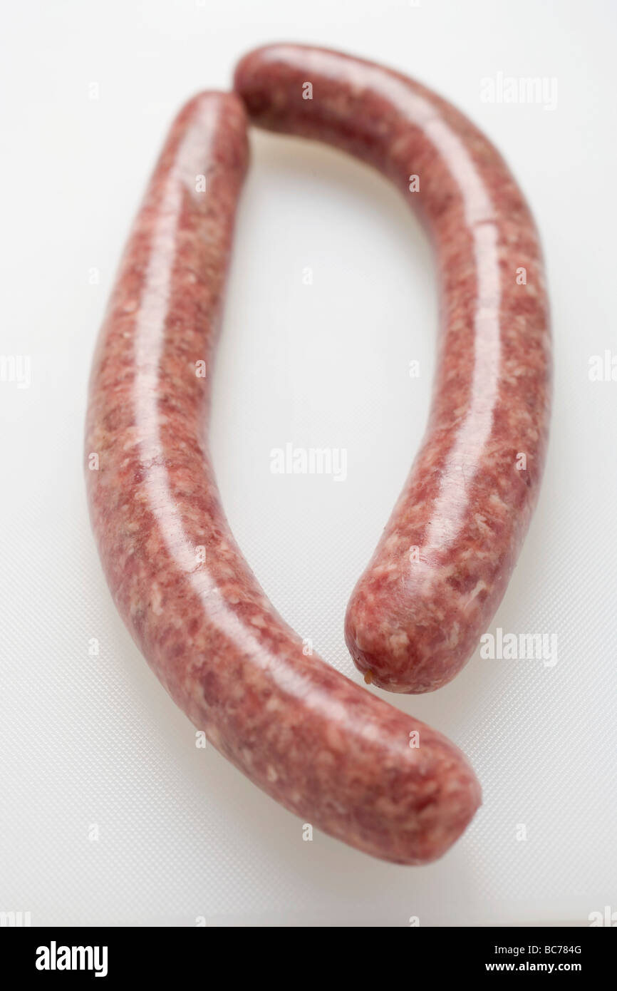 Two sausages Stock Photo - Alamy