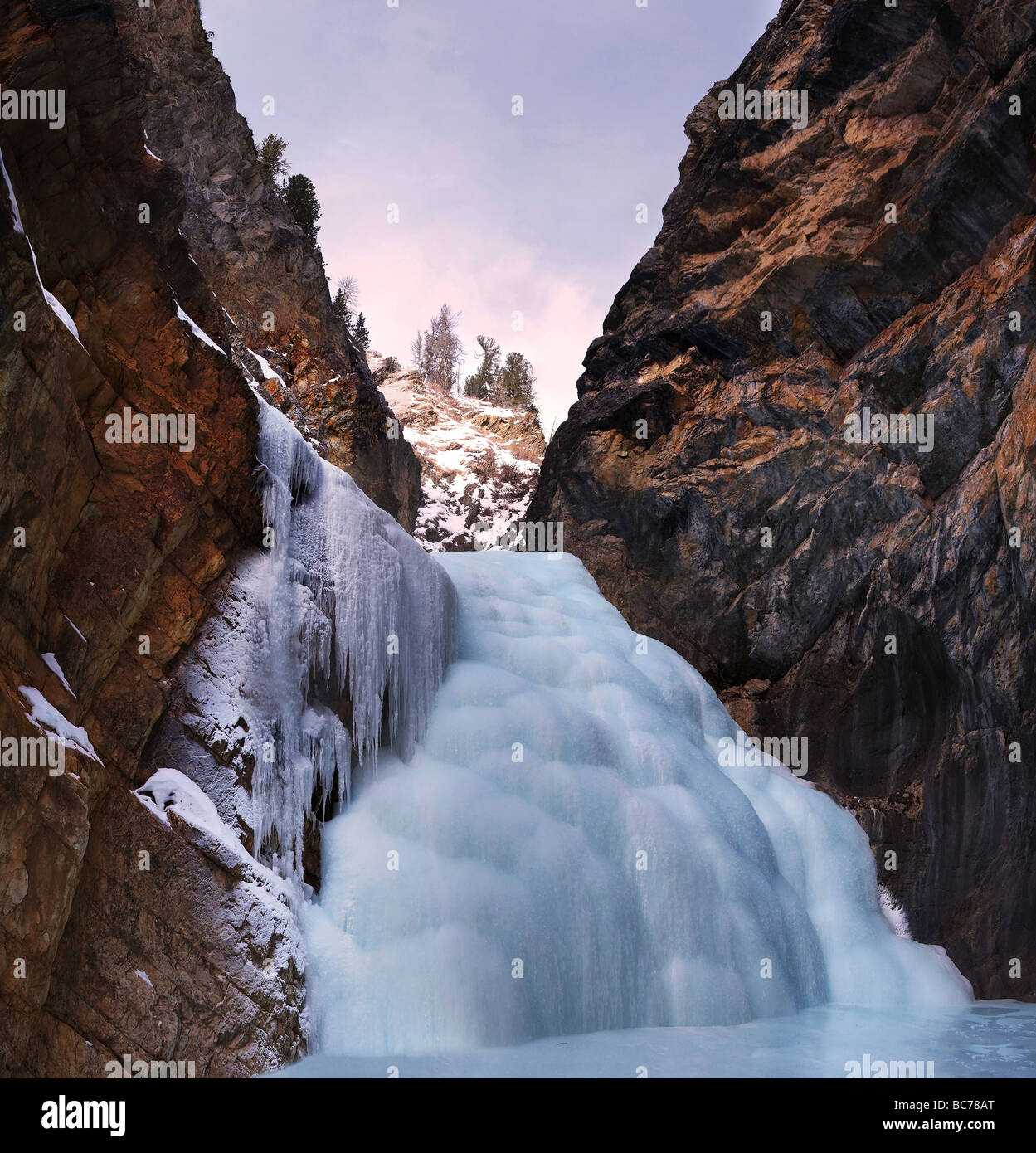 Beautiful waterfall russia hi-res stock photography and images - Alamy