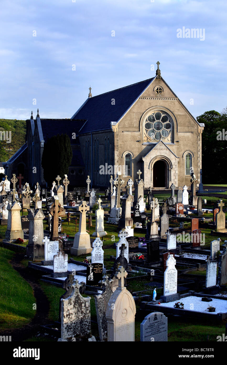 St Joseph and Conal Abbey Church Cemetry Bruckless County Donegal ...