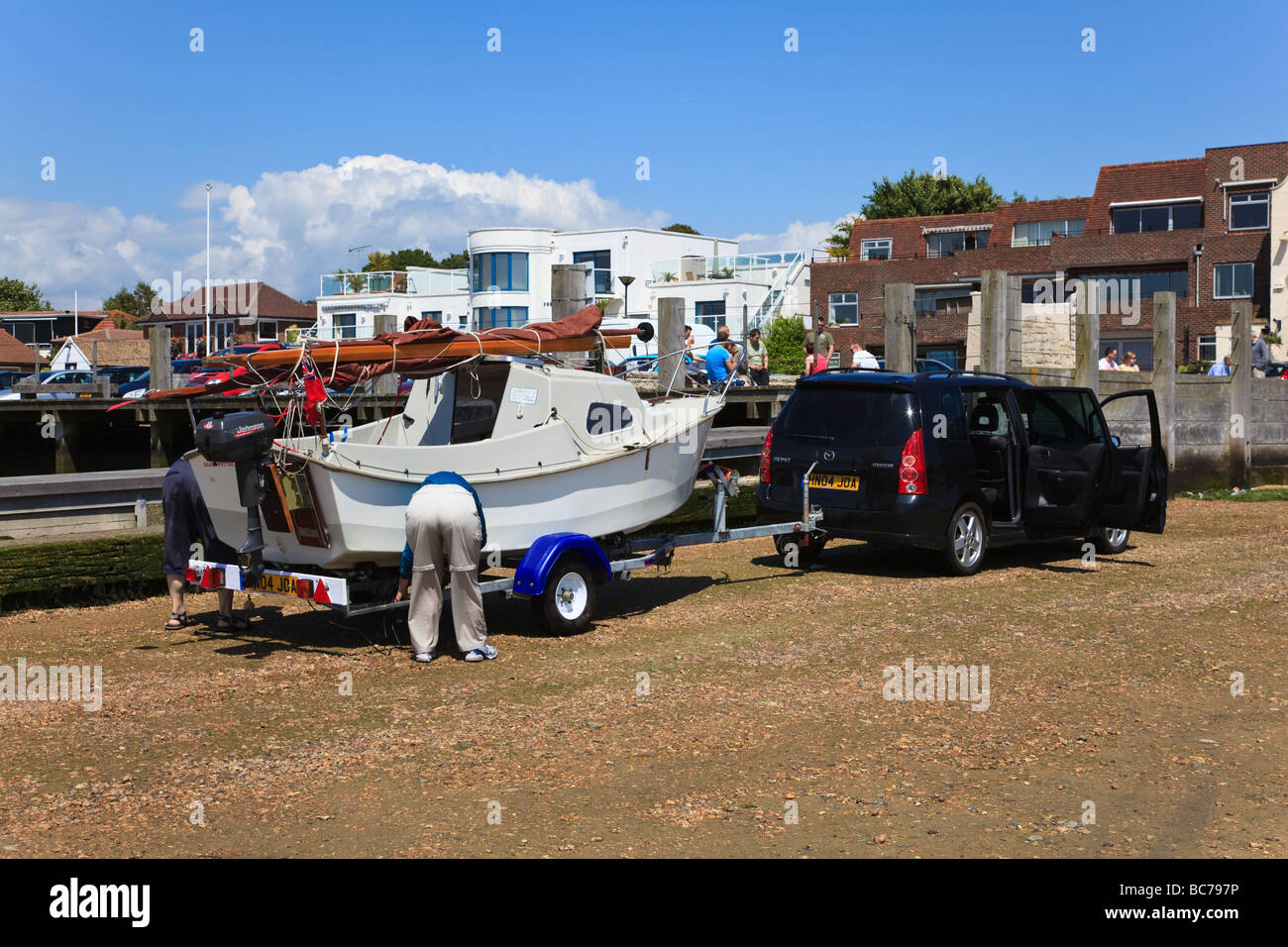Trailer Sailer High Resolution Stock Photography and Images - Alamy
