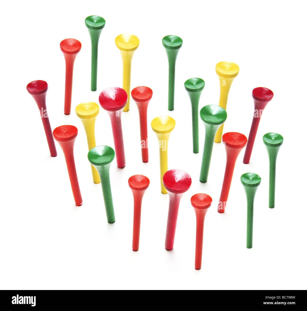 Golf tees hi-res stock photography and images - Alamy
