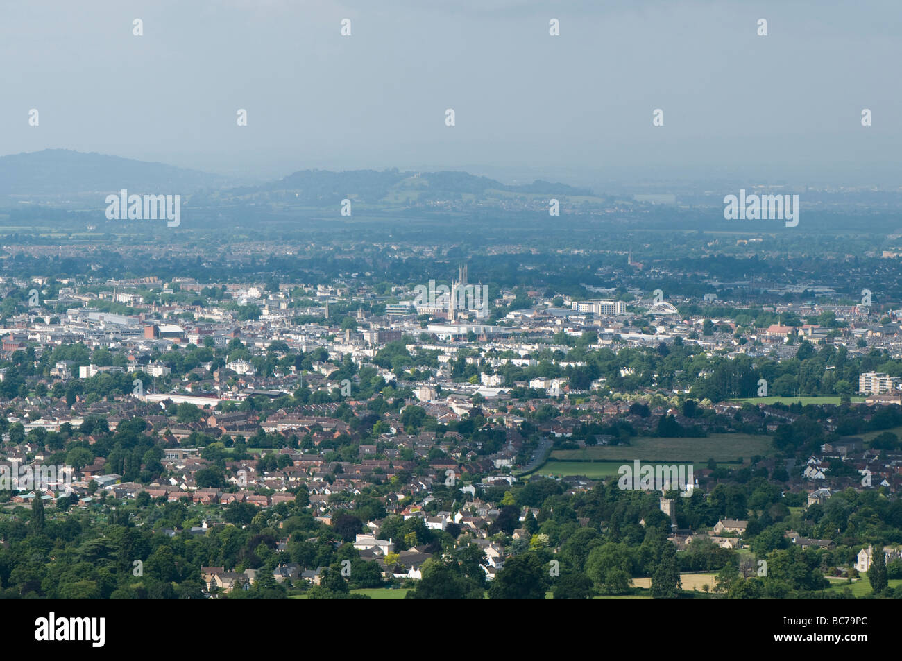 Cheltenham aerial hi-res stock photography and images - Alamy
