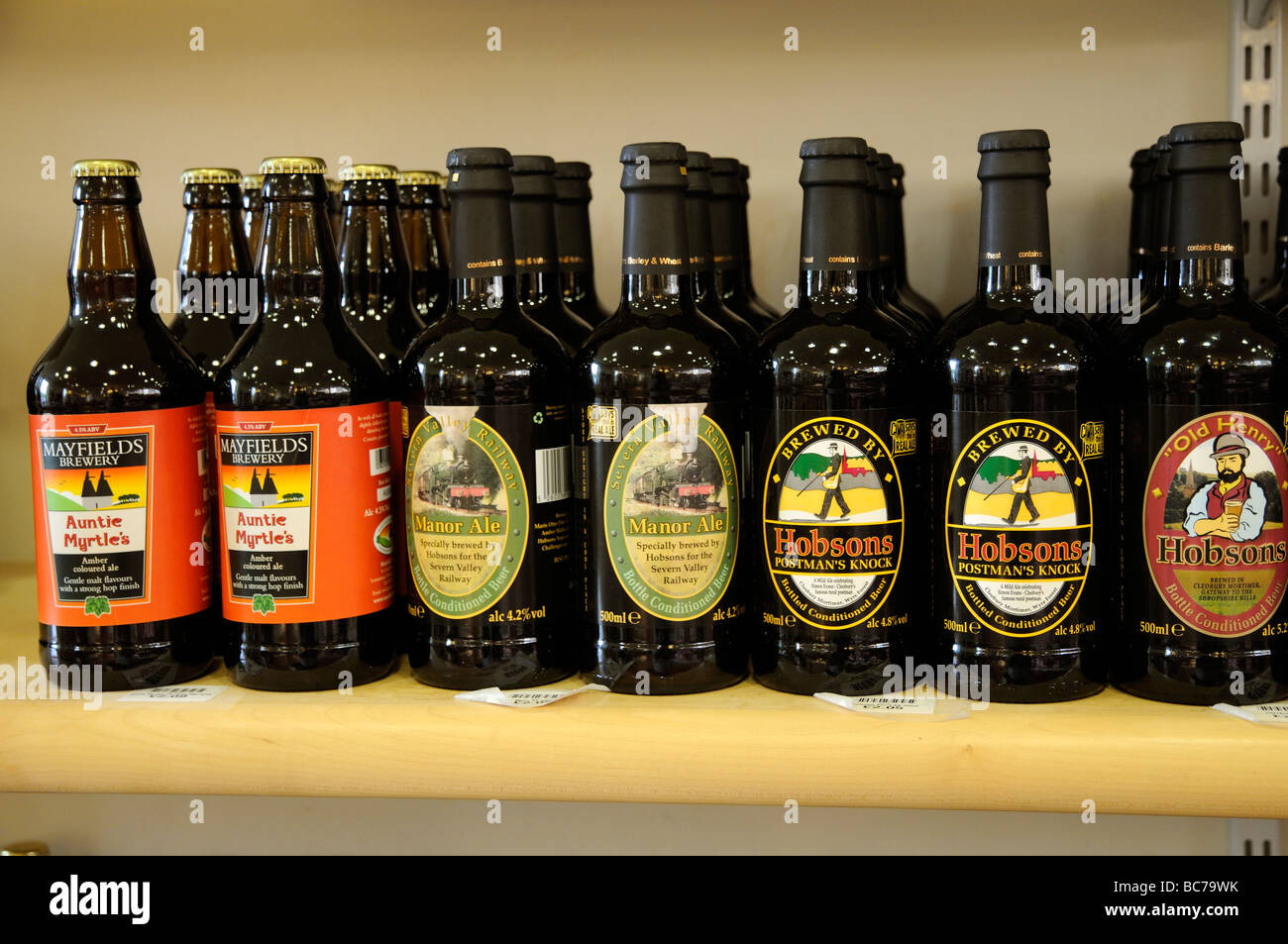 Bottles of local beers hi-res stock photography and images - Alamy