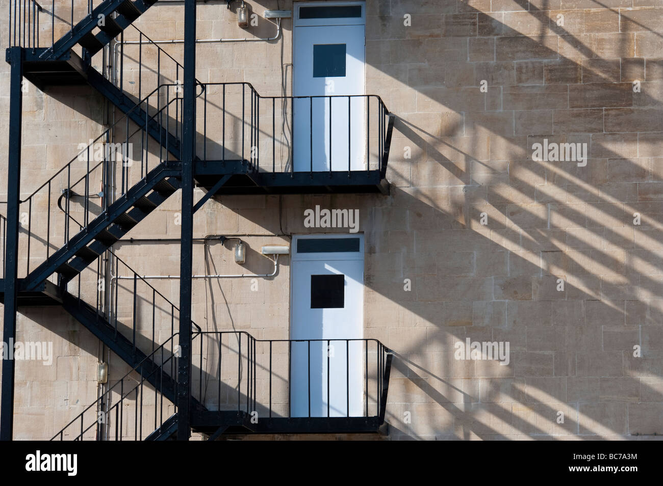 Fire escape doors hi-res stock photography and images - Alamy