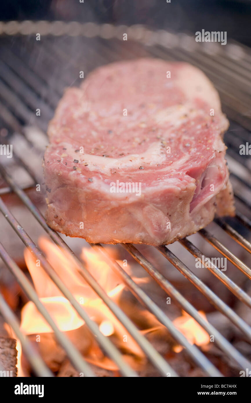One raw beef steak hi-res stock photography and images - Alamy
