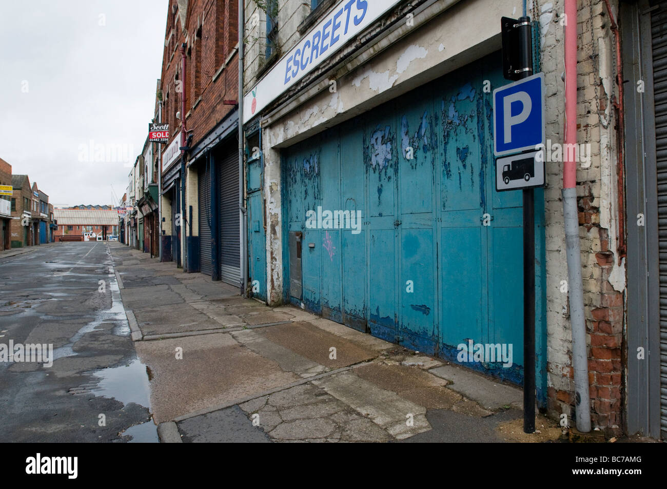 Humber Street, home of Kingston Upn Hull's historical fruit market ...