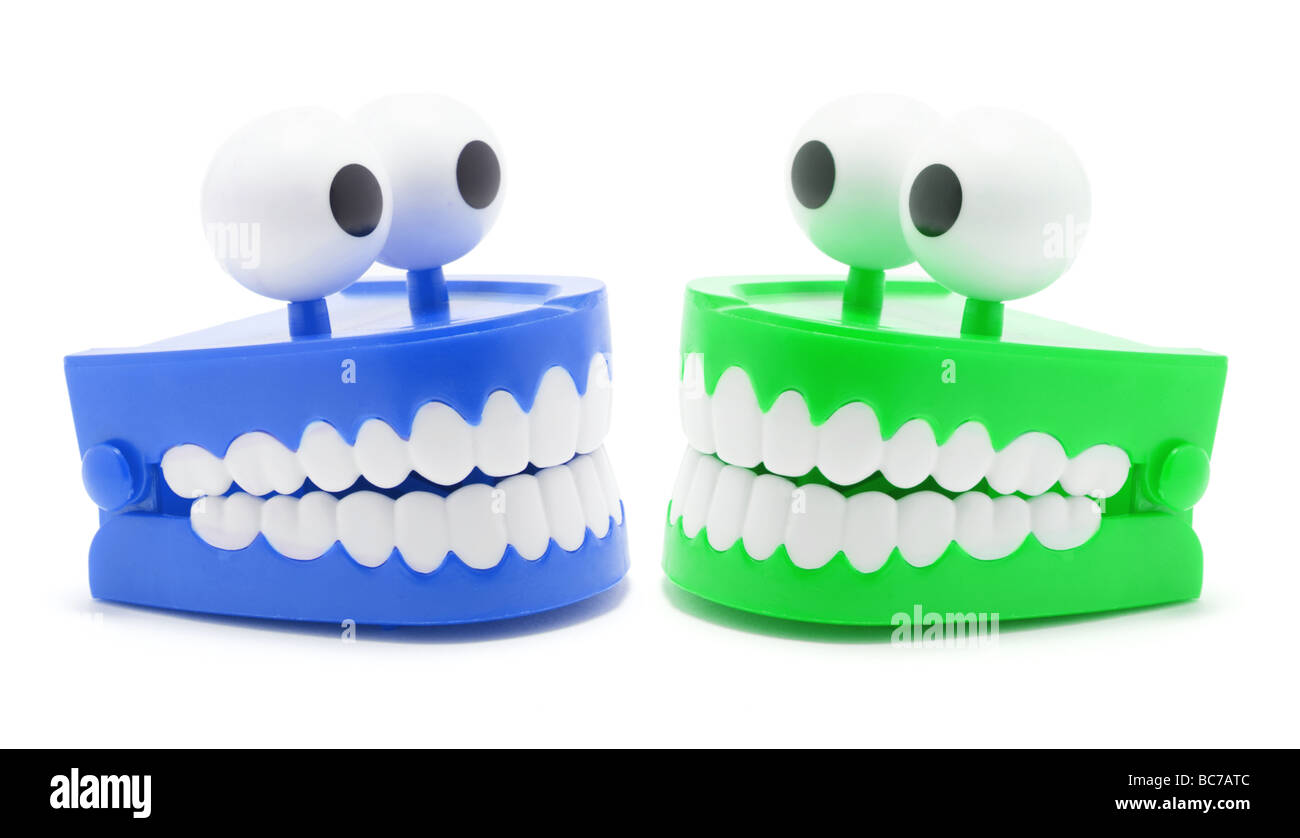 Chatter teeth cutout hi-res stock photography and images - Alamy