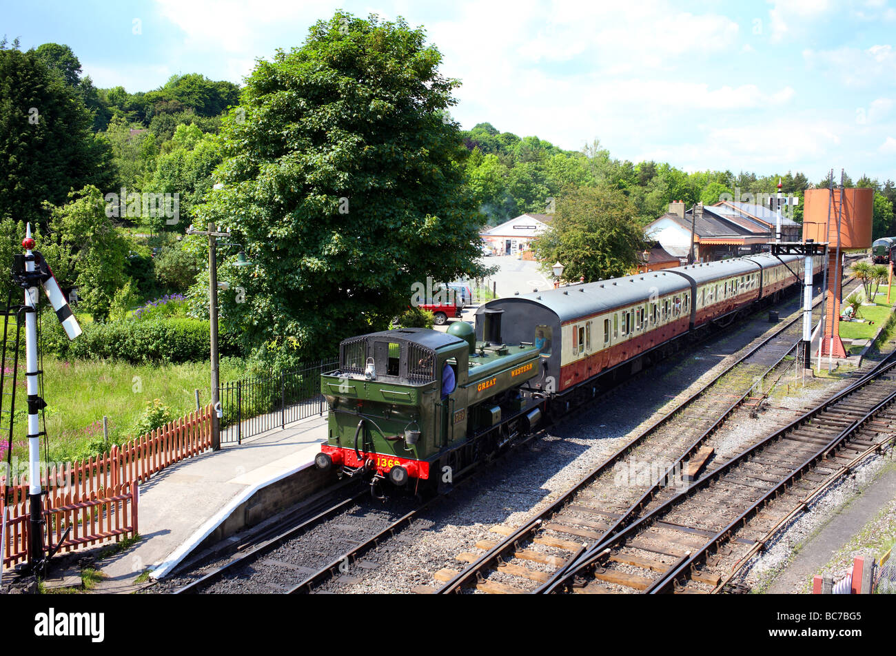Image taken on the Buckfastleigh - Totnes steam railway, South Devon ... Image taken on the Buckfastleigh - Totnes steam railway, South Devon ...
