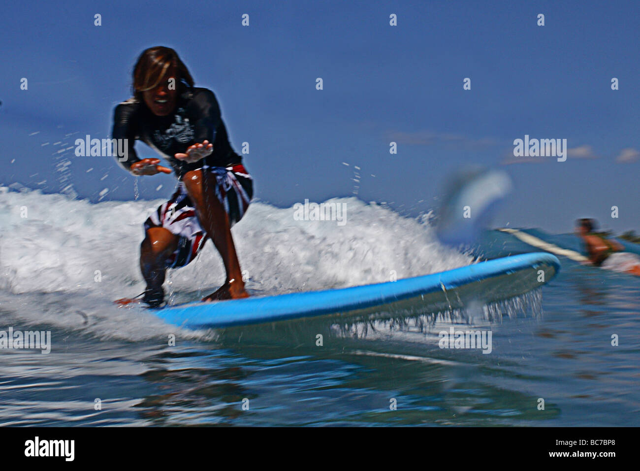 Surfer - Hawaii Stock Photo - Alamy