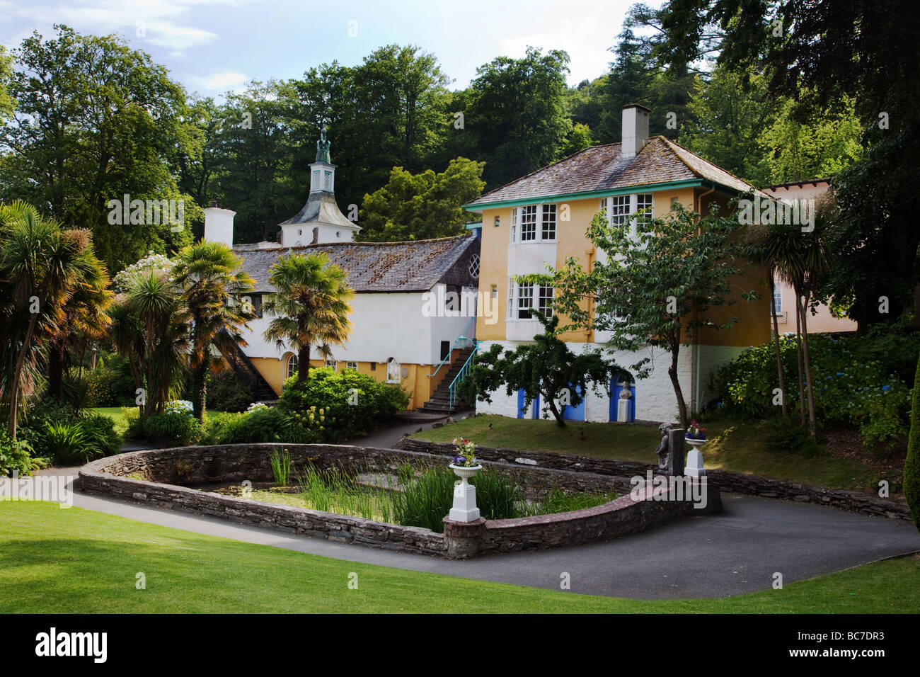 Portmeirion Fantasy Italian Style Village by Clough William Ellis North ...