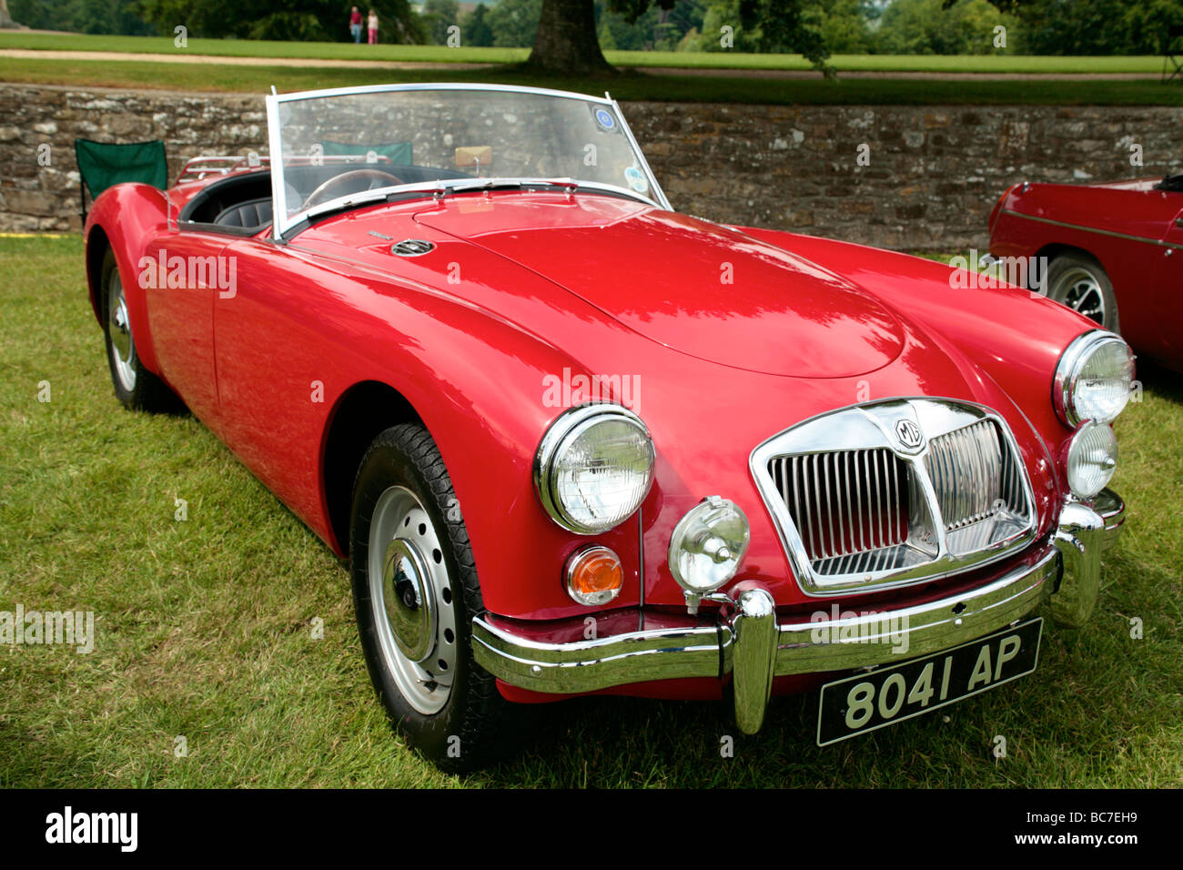MGA sports car Stock Photo - Alamy